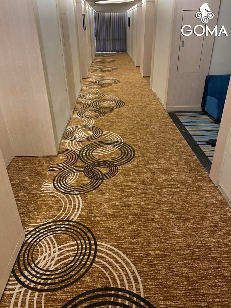 Thảm Nylon In – Giải Pháp Tối Ưu Cho Hành Lang Khách Sạn Tại Thanh Hóa - gomacarpet